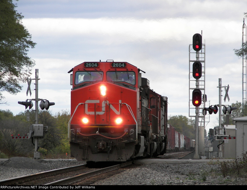 Westbound CN